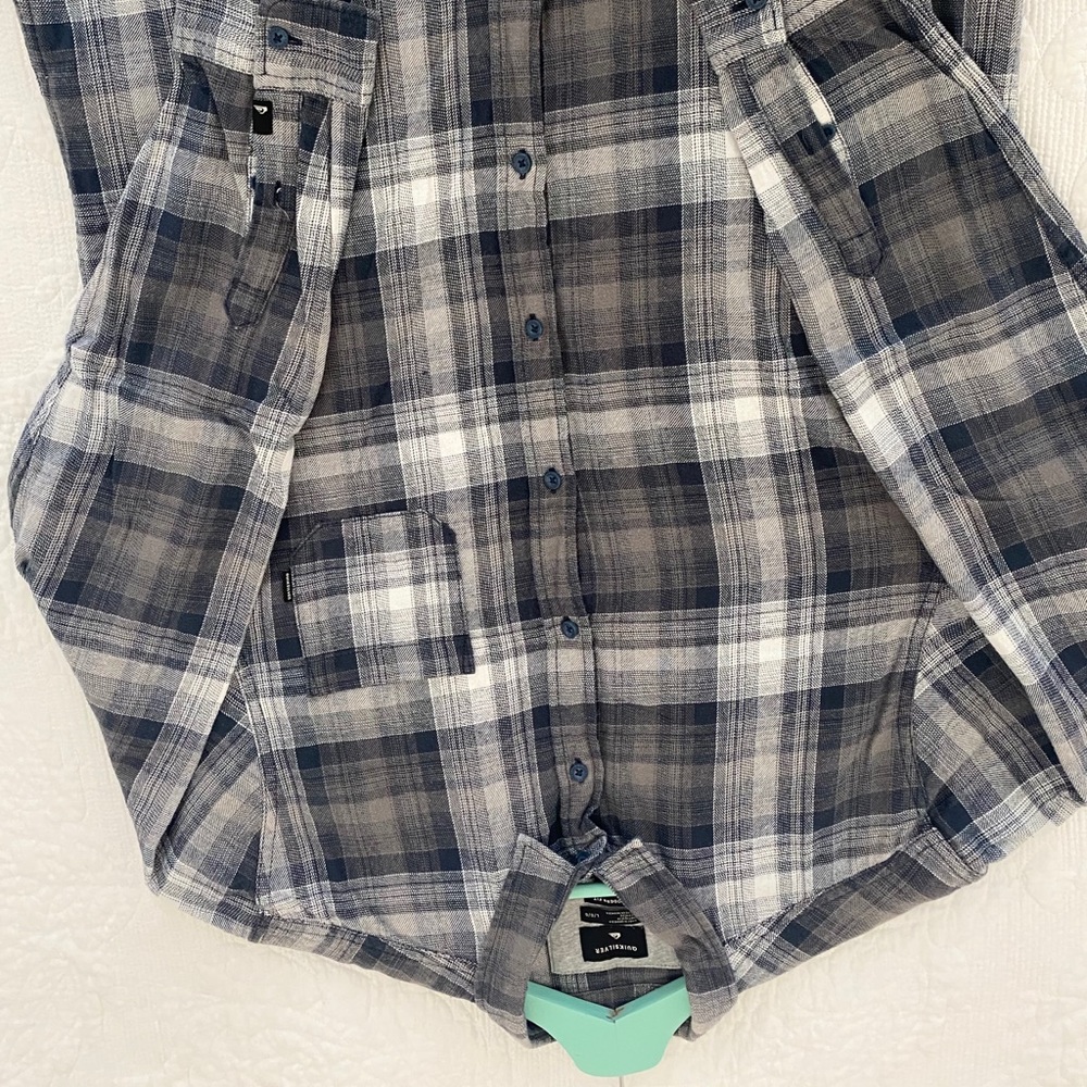 Men’s Quicksilver Cotton/Wool Button Down - Gem